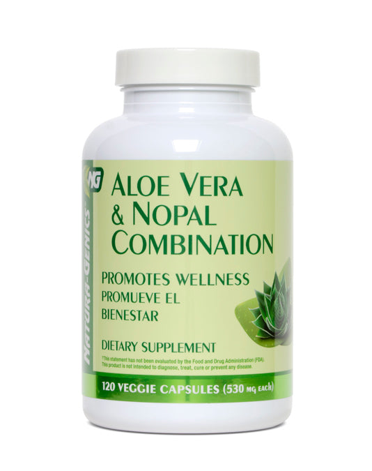 Aloe Vera & Nopal Supplement - Digestive & Blood Sugar Support– Health ...