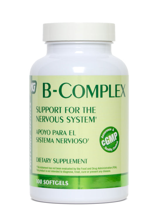 B-Complex Supplements (100 Softgels) - Health Hispanica– Health Hispanica®