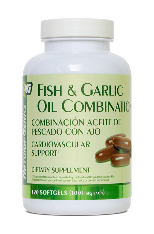 Fish & Garlic Oil Combination– Health Hispanica®