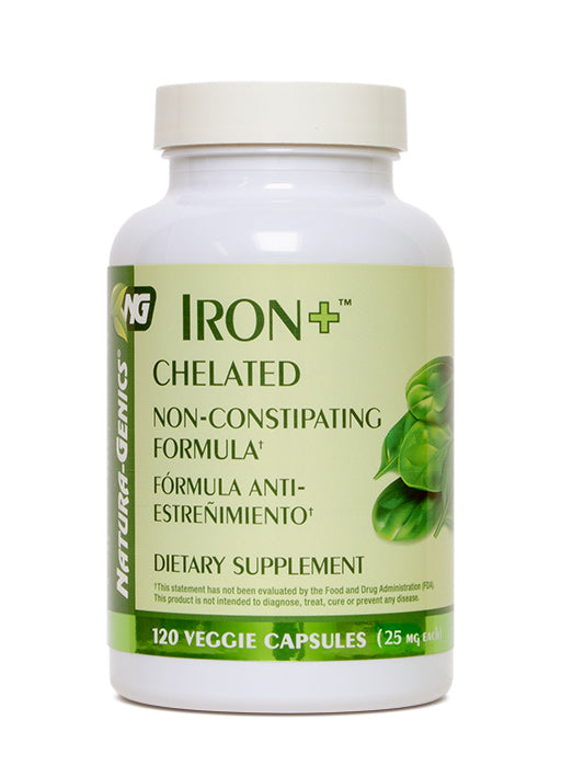 Iron+™ 120 Veggie Capsule– Health Hispanica®