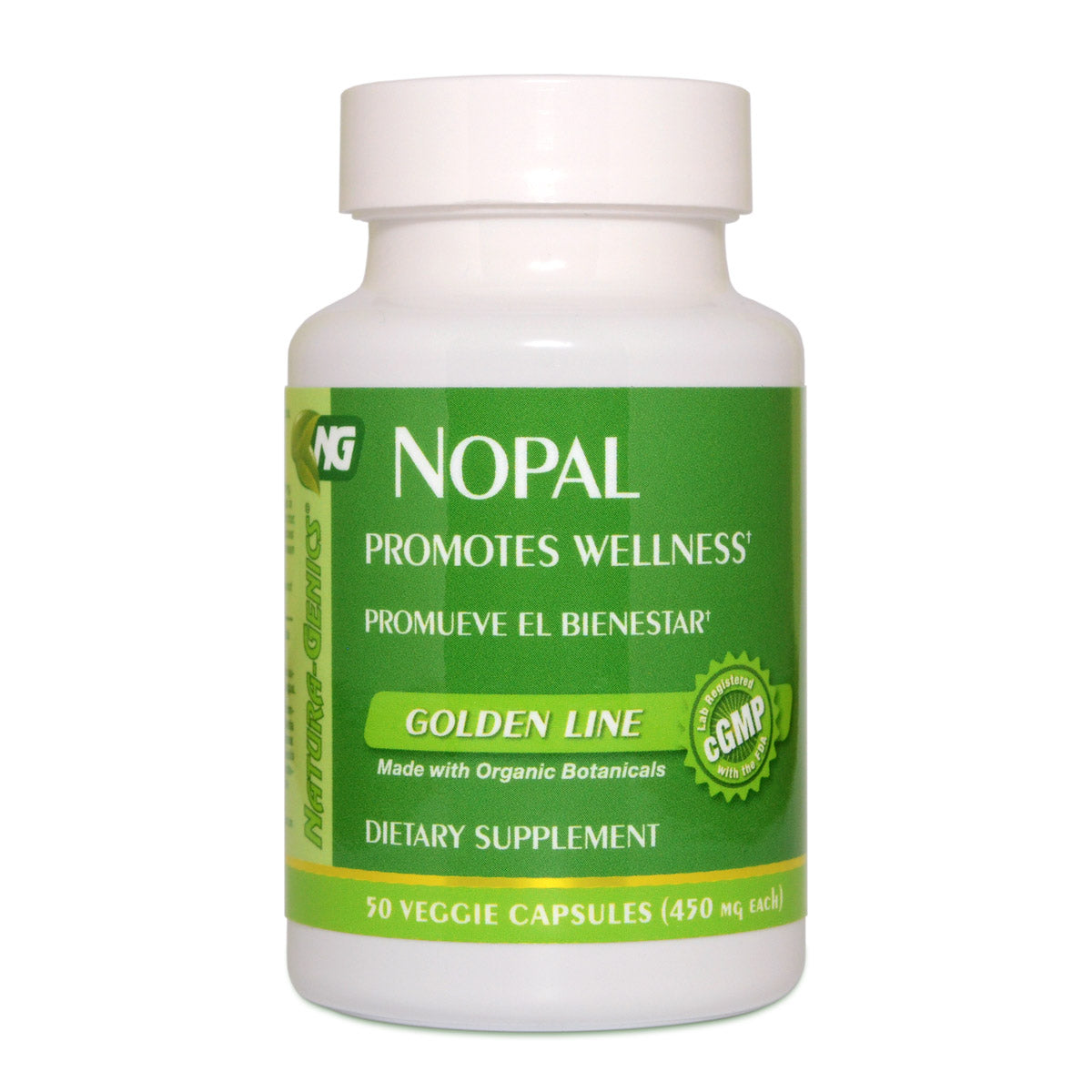 Organic Nopal (60 Veggie Capsules) for Digestive & Metabolic Support ...