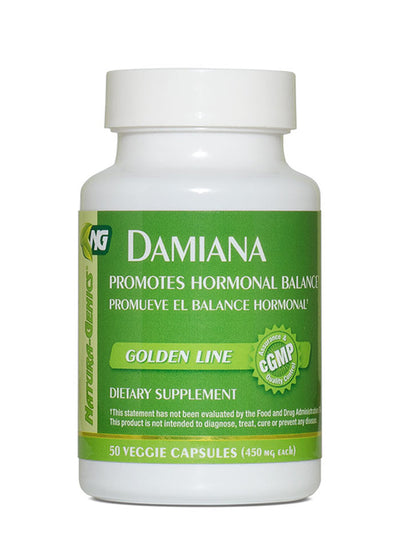 Damiana Supplements (50 Veggie Capsules) - Health Hispanica– Health ...