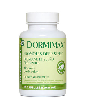 Dormimax Sleep Support Supplement (30/60 Capsules) - Health Hispanica ...