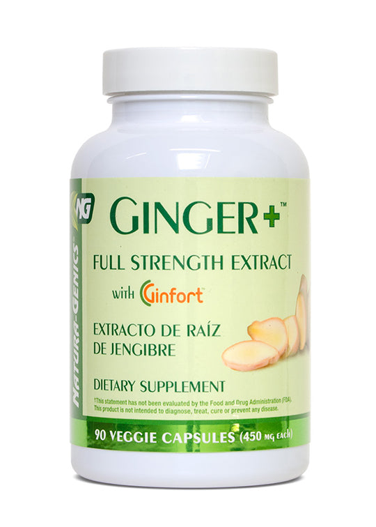 Ginger+ Supplements (90 Veggie Capsules) - Health Hispanica– Health ...