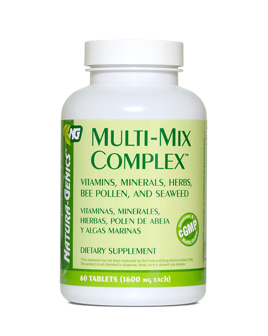 Multi-Mix Complex Supplements (60/90 Tablets) - Health Hispanica ...