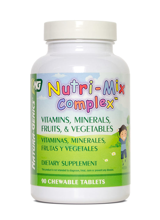 Nutri-Mix Complex Supplements (90 Chewable Tablets) - Health Hispanica ...
