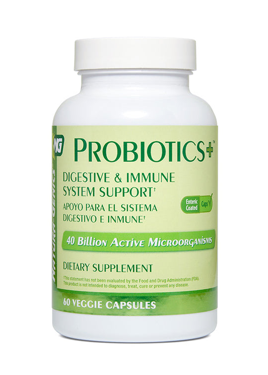 Probiotics+ Supplements (60 Veggie Capsules) - Health Hispanica– Health ...