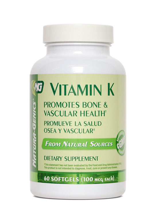 Vitamin K Supplements (60 Veggie Capsules) - Health Hispanica– Health ...