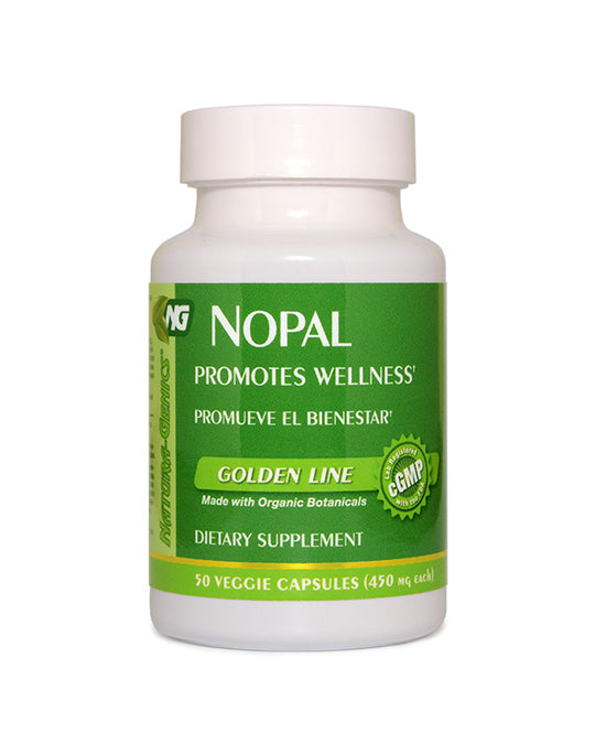 Organic Nopal (60 Veggie Capsules) for Digestive & Metabolic Support ...